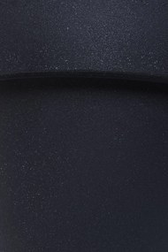Květináč LEVANTA, plast, výška 35 cm, antracit