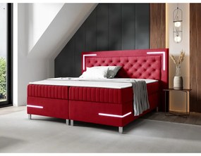 Kontinentální postel Suhak 5 LED, Rozměr postele: 160x200, Barva:: Fresh 08