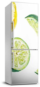 Wallmuralia Foto nálepka na ledničku Liemtky a citron 60x180 cm
