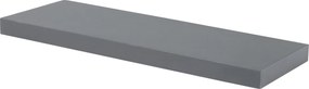 Autronic Nástěnná polička P-001 GREY 60 cm, barva šedivá, vysoký lesk. Baleno v ochranné fólii 1ks/ctn.