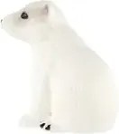 ZOOTED Figurka Medvěd lední mládě / Plast / 4 cm / od 3 let