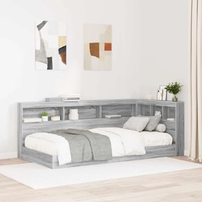 Úložné čelo postele Šedá Sonoma Kompozitní dřevo 3335466