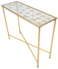 Designová konzole Jahmisey 100 cm zlatá