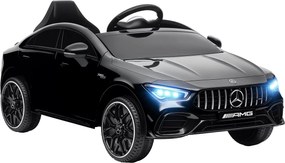Dětské elektrické auto AIYAPLAY Mercedes-benz AMG CLA 45, 12V auto pro děti s dálkovým ovládáním 2.4GHz, hudbou, elektrické vozidlo se světly, USB/MP3