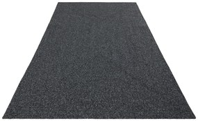 NORTHRUGS - Hanse Home koberce Kusový koberec Braided 105550 Dark Grey – na ven i na doma - 80x200 cm