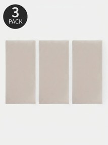 Sinsay - Obdélníkové čalouněné panely 3 pack - béžová