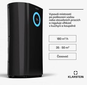 Klarstein DryFy Pro Connect 20 Smart, odvlhčovač, WiFi, komprese, 20 l/d, 20-30 m²