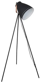 Solight stojací lampa  Torino, trojnožka, 145cm, E27, černá