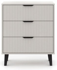 Komoda SCANDI 3S SLIM kašmír