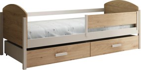 ADRK Furniture Dětská postel Kalia 180x80 s matrací CH-KAL-WO-180-M