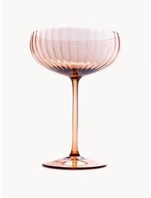Sada ručně vyrobených sklenic na šampaňské Lyon, 2 díly