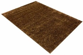 Kusový koberec Dream Shaggy 4000 brown (Varianta: Kulatý 120 cm průměr)