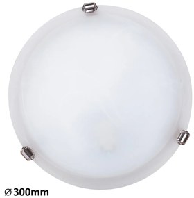 Rabalux ALABASTRO 3202 stropní svítidlo 1x60W | E27 | IP20 - bílý alabastr