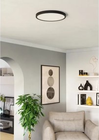 Eglo 901301-LED Str. svítidlo FUEVA LED/17W/230V 2700/4000/6500K pr.38,9cm černá