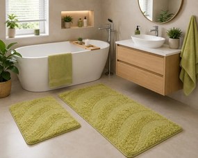 Bellatex BANYSILVER sada - bez výkroje Zelená 60x100 cm 60x50 cm (SADA)