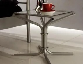 Nábytek ATIKA s.r.o. Kovový noční stolek TEK Povrchová úprava: Základní (černá, bílá, stříbrná 9006)