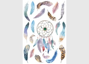 Samolepka na zeď Lapač Snů | 42.5 x 65 cm | DSM3469