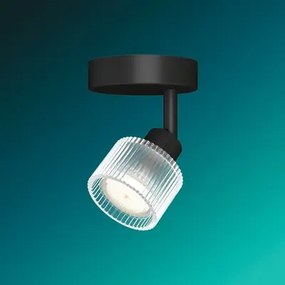 Philips Horen černá / Bodové svítidlo / GU10 / 5W / 220-240V / IP20