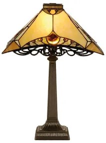 Stolní lampa Tiffany TRIANGLE Clayre &amp; Eef 5LL-5313