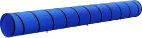vidaXL Psí tunel modrý Ø 55 x 500 cm polyester [172191]