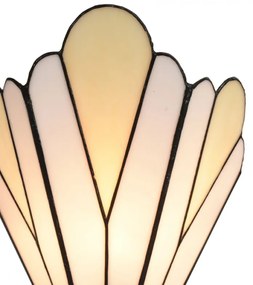 Nástěnné světlo Tiffany v art deco stylu Liealia – 20x10x29 cm