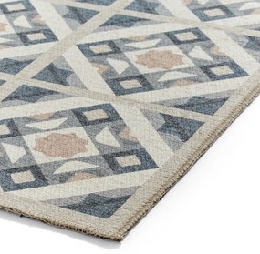 Šedo-krémový pratelný běhoun 61x170 cm Victoria Orange – Think Rugs