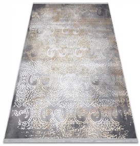 Moderní kusový koberec LUCE 84 Vintage šedý hořčicový Rozměr: 154x220 cm