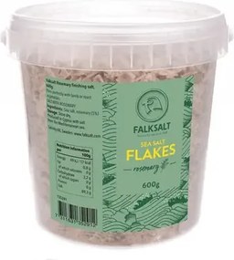 Falksalt Mořská vločková sůl rozmarýnová 600g