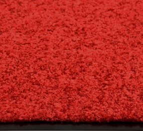 vidaXL Rohožka pratelná 90 x 150 cm [323425] Barva: Červená