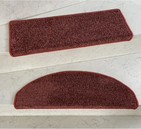 Vopi Nášlapy na schody Capri terra půlkruh, samolepící - 28x65 půlkruh (rozměr včetně ohybu)