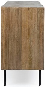 BIZZOTTO příborník DARSEY se 3 dvířky 83x184 cm 0746873