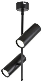 Candellux | LED Bodové svítidlo TUBA 2xLED/10W/230V černá | CA0365