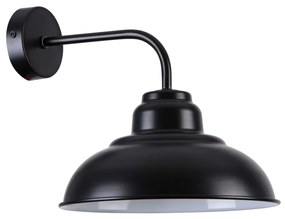 RABALUX Nástěnné industriální kovové osvětlení DRAGAN, 1xE27, 60W, lampa, černé 005307