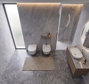 Erga Lily, závěsný bidet 490x360x320 mm, bílá lesklá, ERG-V03-LILY-BD-WH