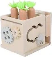 2KIDS TOYS Multifunkční vkládačka 8 v 1 / dřevěná / od 3 let