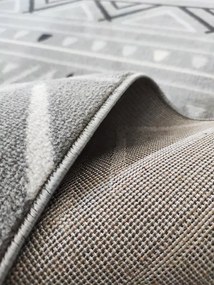 Berfin Dywany, Kusový koberec Alfa New 7207 Grey, 120x180, šedá, ložnice