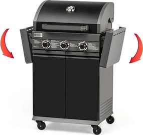 Fieldmann FZG 3006 - plynový gril, 3 hořáky