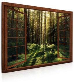 Malvis ® 3D Obraz Kouzelný mechový les Velikost (šířka x výška): 150x100 cm