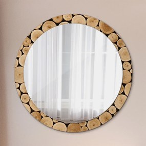 Kulaté dekorativní zrcadlo Protokoly fi 90 cm