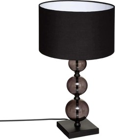 Stolní lampa ALMA, výška 52 cm, černá
