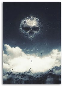 Gario Obraz na plátně Lebka na obloze - Barrett Biggers Rozměry: 40 x 60 cm