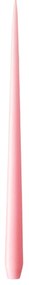 ester & erik Svíčka Slim 32 cm – 40 Cherry Bloom, růžová barva, vosk