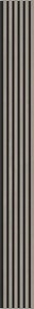 Mexen Lam-B, akustické stěnové lamely 275 × 30 cm, HDF deska 4 mm, technická dýha, dub popelavý, S100-275307-3015-005