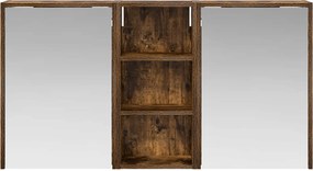 Sada koupelnových skříněk 3 ks 116 x 16 x 62,5 cm 3403812