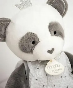 Doudou Dárková sada - Plyšová hračka panda s dečkou 20 cm / od 0 let