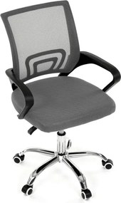 Dětská otočná židle šedá KA-L103 GREY