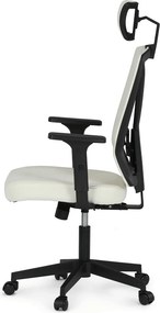 Ergonomická kancelářská židle ARLO - béžová látka