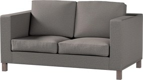 Potah na pohovku IKEA Karlanda 2-místná, krátký barva šedá látka pletený vzor