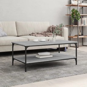 Konferenční stolek šedý sonoma 100x55x40 cm kompozitní dřevo - Default Title