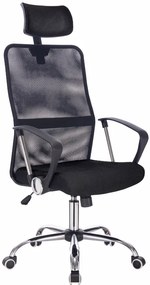 MERCURY kancelářská židle PREZMA BLACK černá